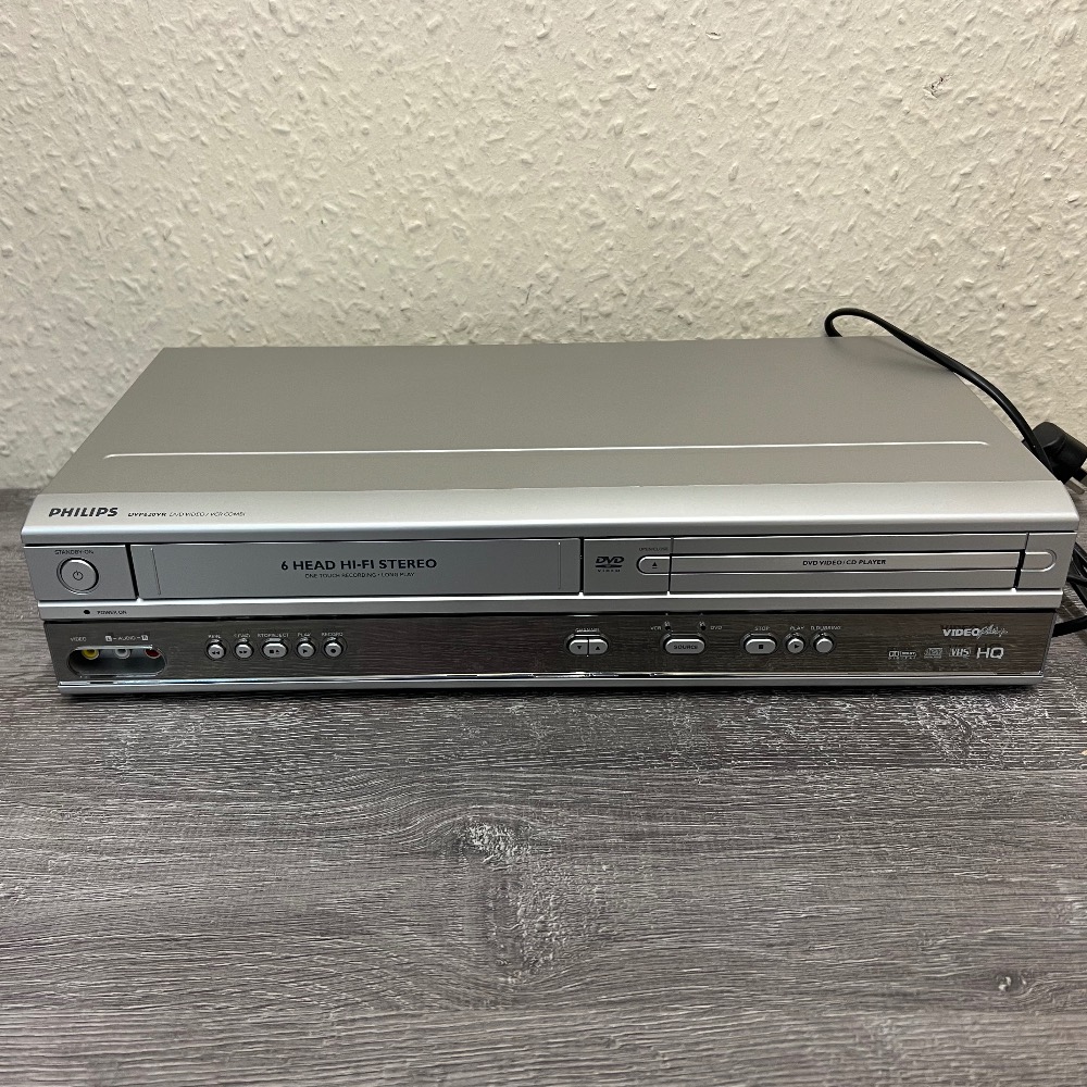 Pre-owned PHILIPS DVP620VR DVD VIDEO / VCR COMBI WITH REMOTE - Own4Less